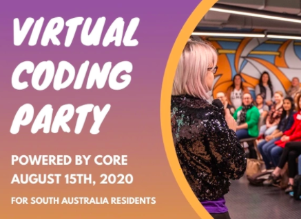 South Australian She Codes: Virtual Coding Party – Spacecubed
